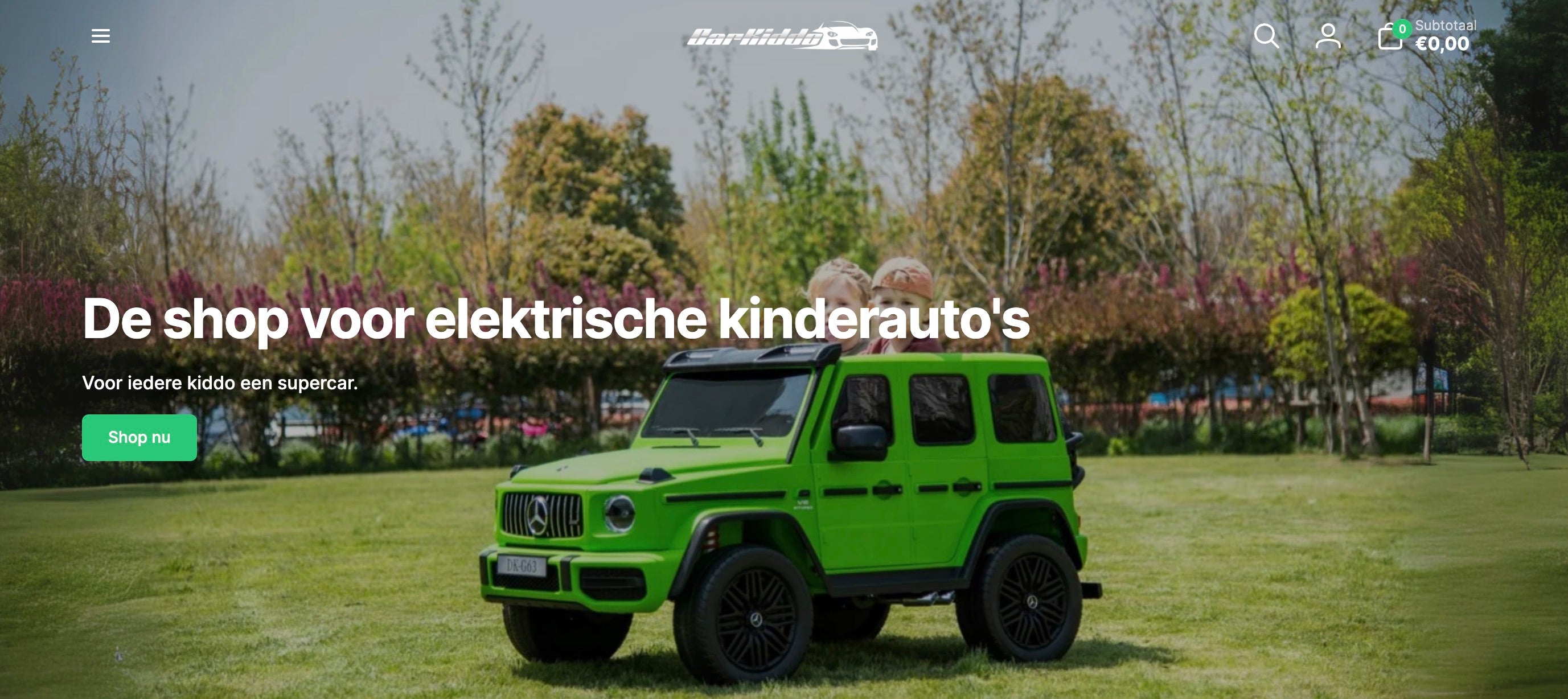 Elektrische Kinderauto Kopen? - Snelle Levering! | CarKiddo - CarKiddo